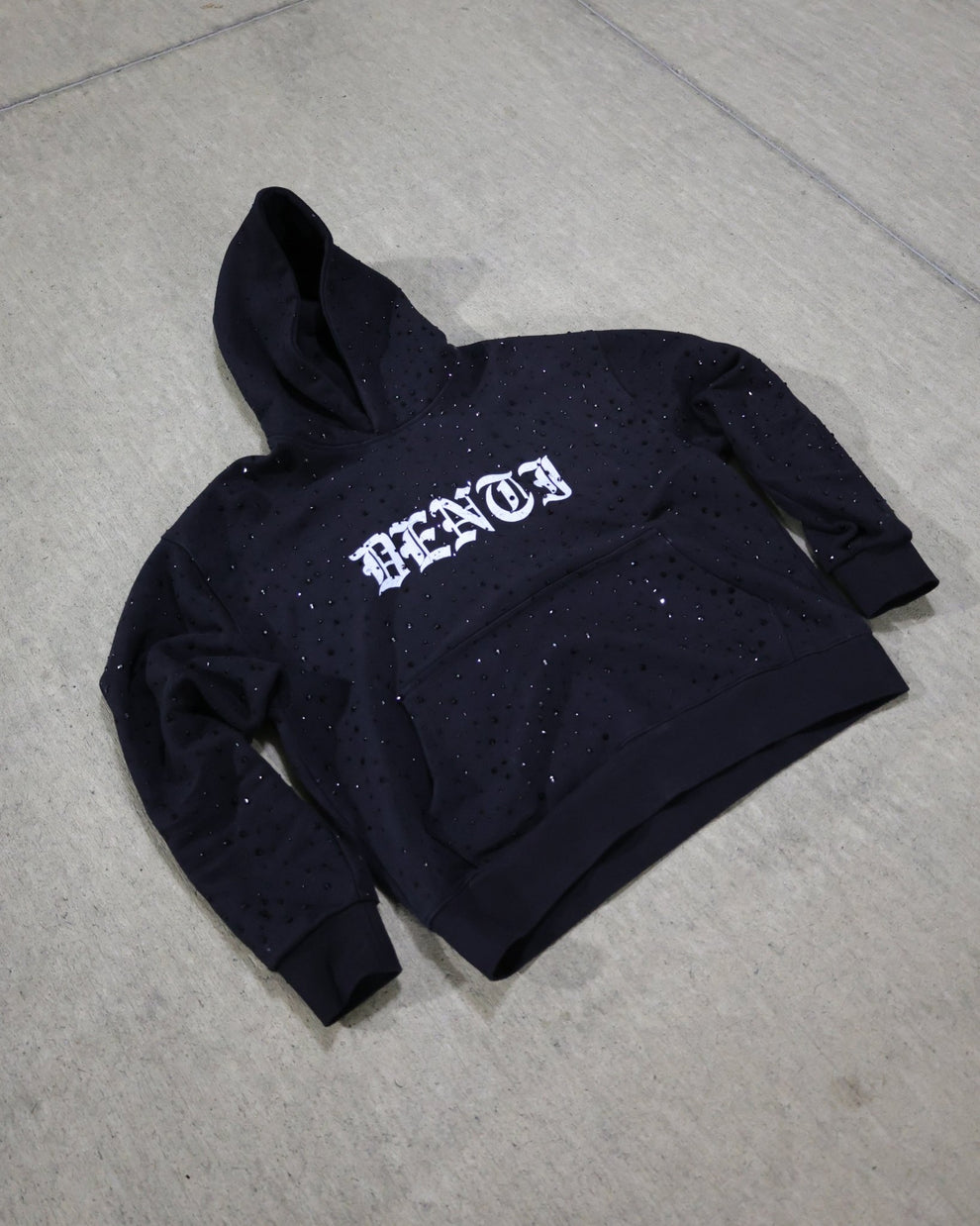 RHINESTONE HOODIE